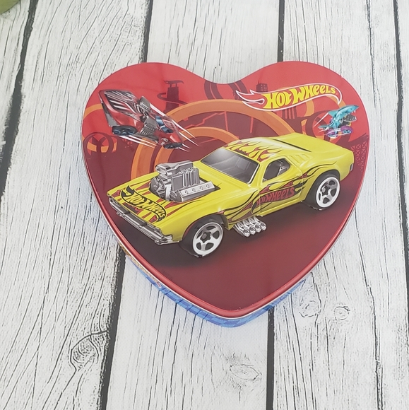 Galerie | Storage & Organization | Hot Wheels Heart Tinempty | Poshmark